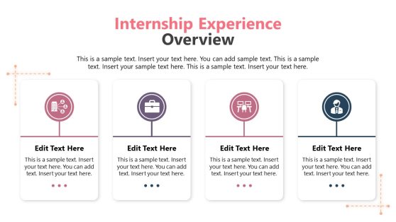 Internship Experience Overview PPT Slide Template - SlideModel