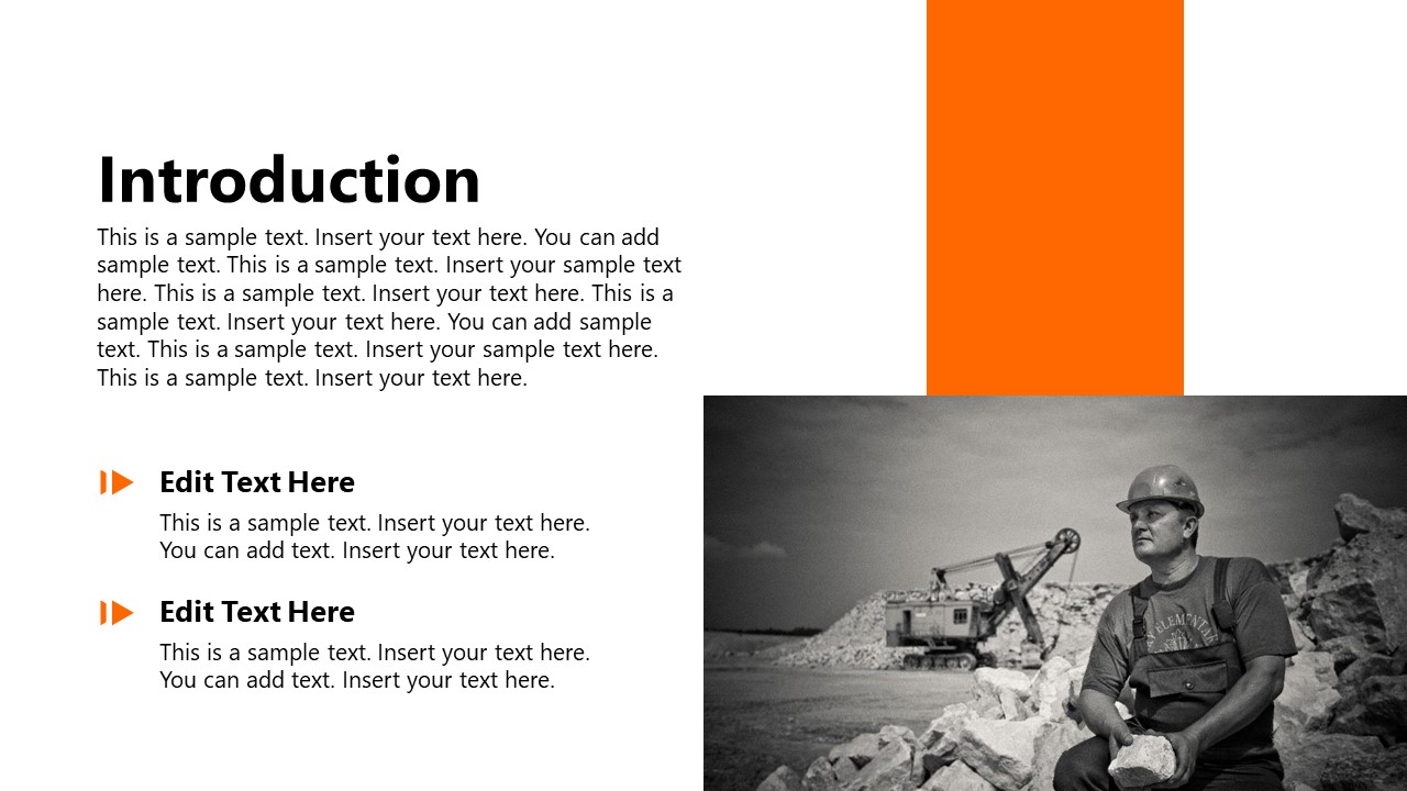 Mining Industry PowerPoint Template