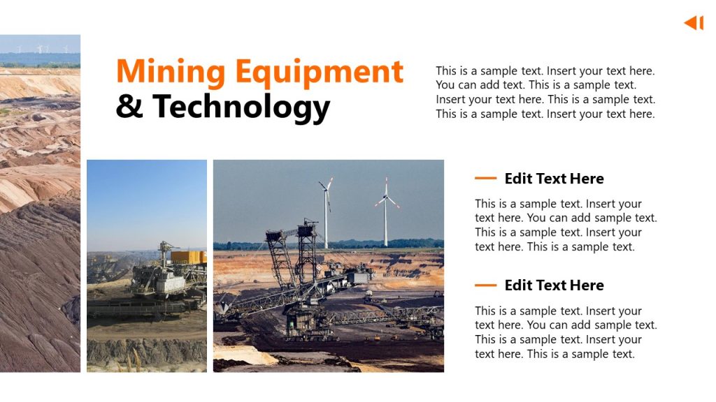 Mining Equipment & Technology Data Presentation - SlideModel