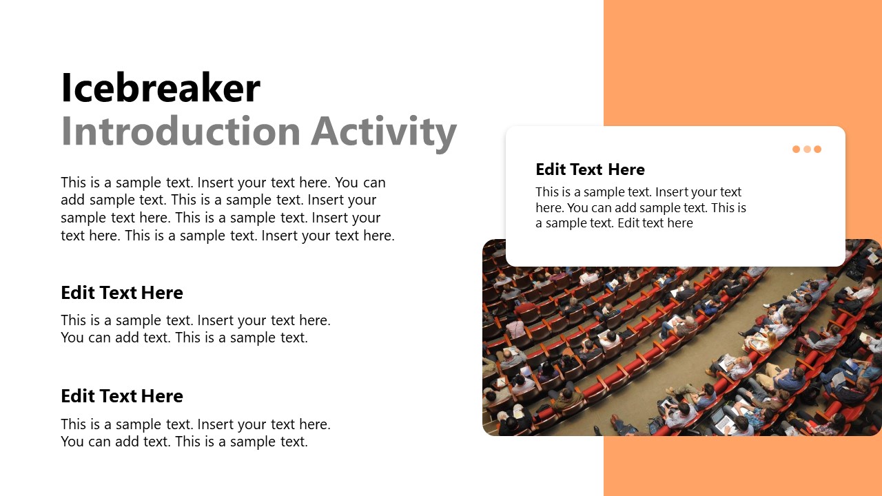 Icebreaker Introduction Activity Slide - Workshop PPT Template - SlideModel