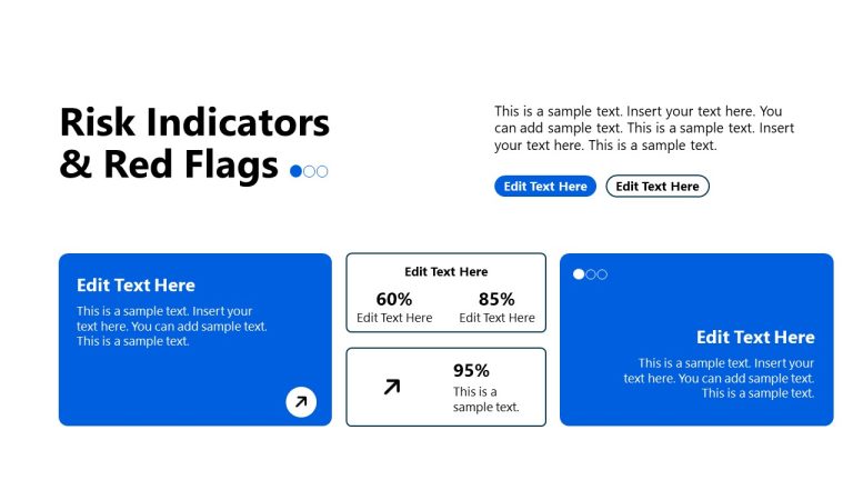 Risk Indicators & Red Flags Slide - Customer Success Playbook Template - SlideModel