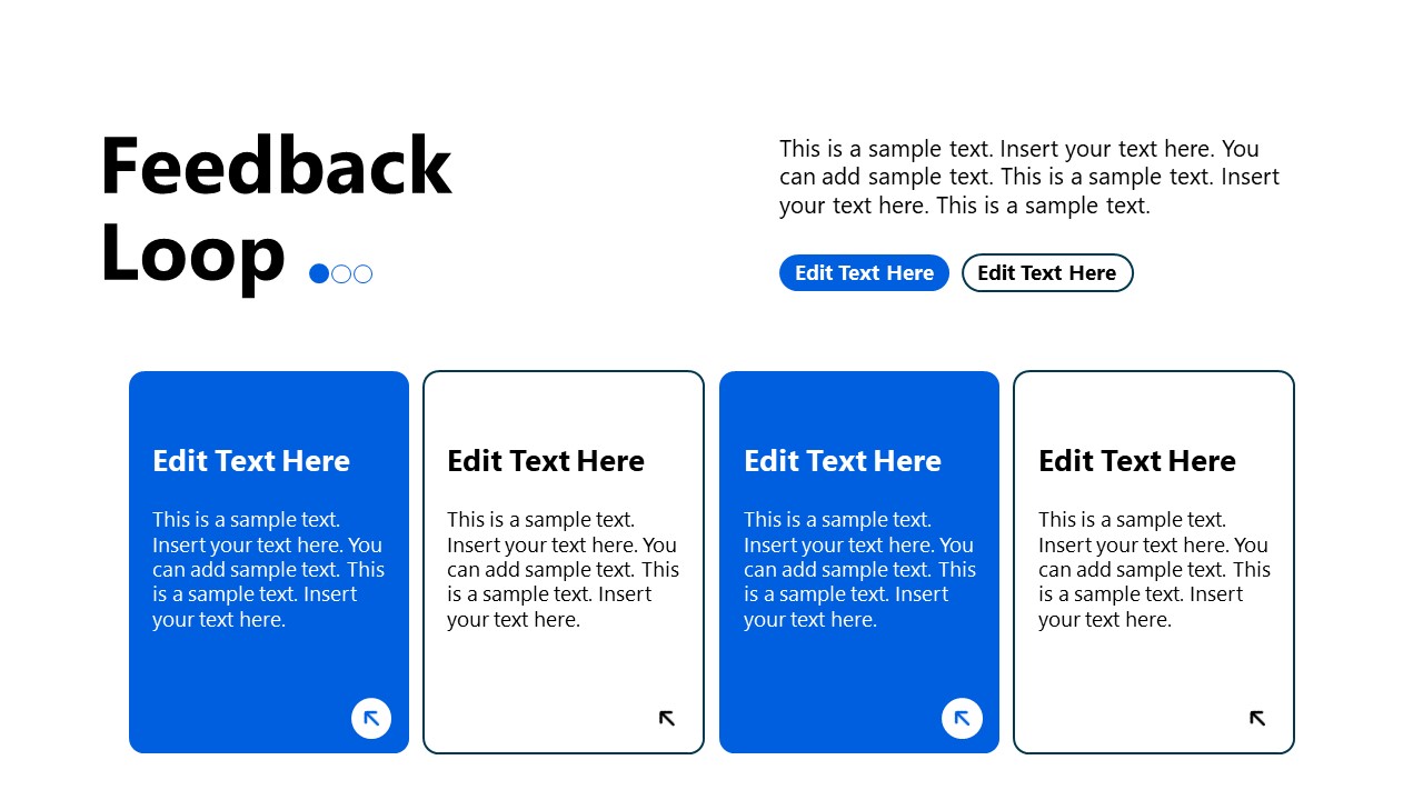Feedback Loop Slide - Customer Success Playbook Template - SlideModel