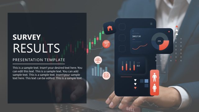 Survey Results PPT Template Cover Slide - SlideModel