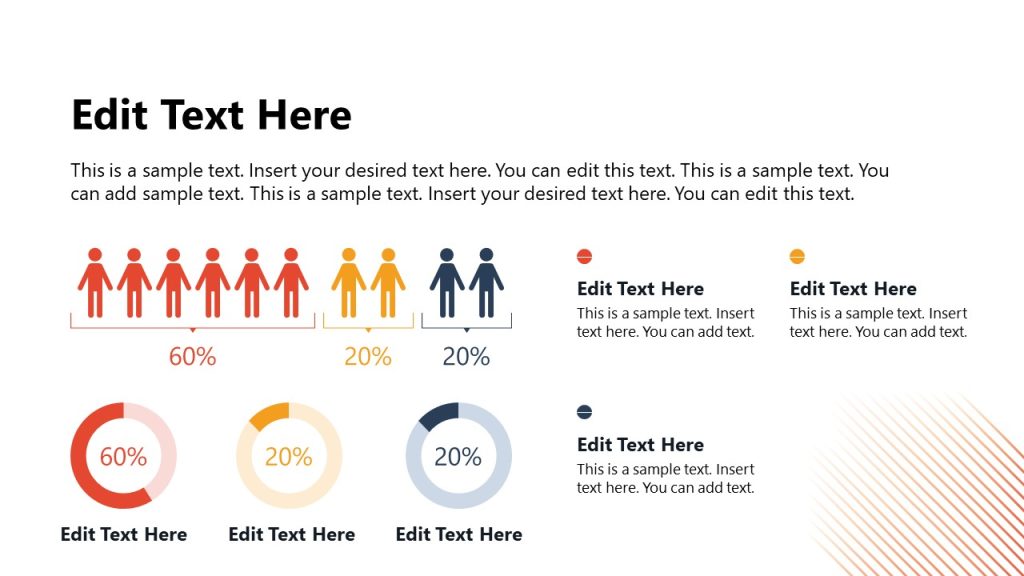 Survey Results PPT Slide with Many Human Infographics - SlideModel