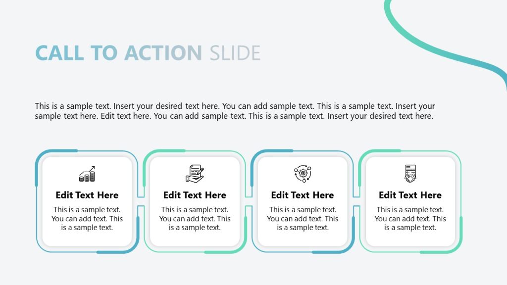 Call to Action Slide - New Product Launch Slide PPT Template - SlideModel