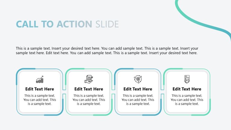 Call to Action Slide - New Product Launch Slide PPT Template - SlideModel