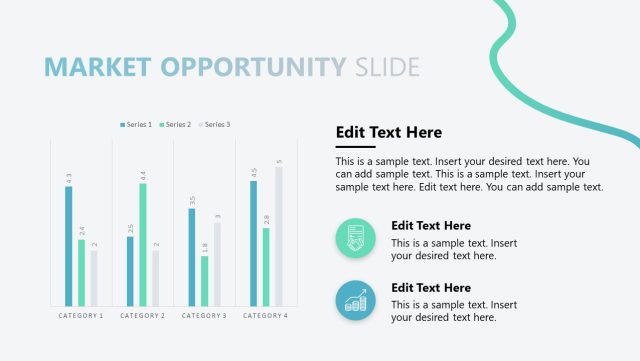 Market Opportunity PPT Slide with Data Charts - SlideModel