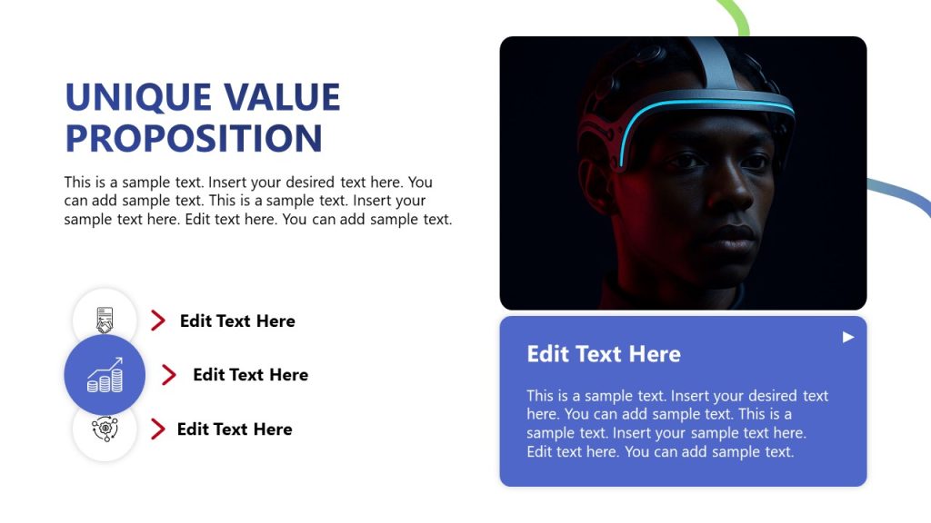 Unique Value Proposition Slide Layout - SlideModel
