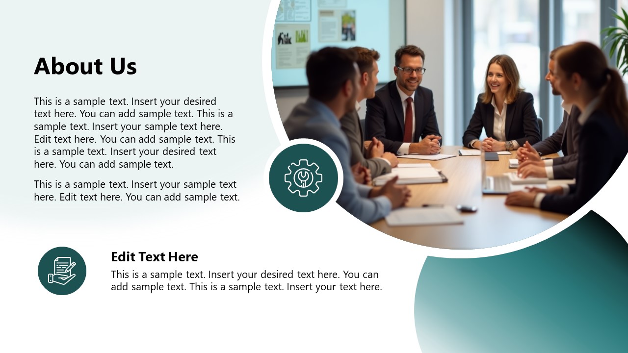 Corporate Profile Presentation Template & Presentation Slides