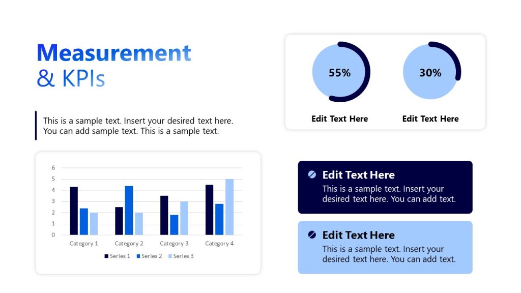 Measurement & KPIs Presentation Template Slide - SlideModel