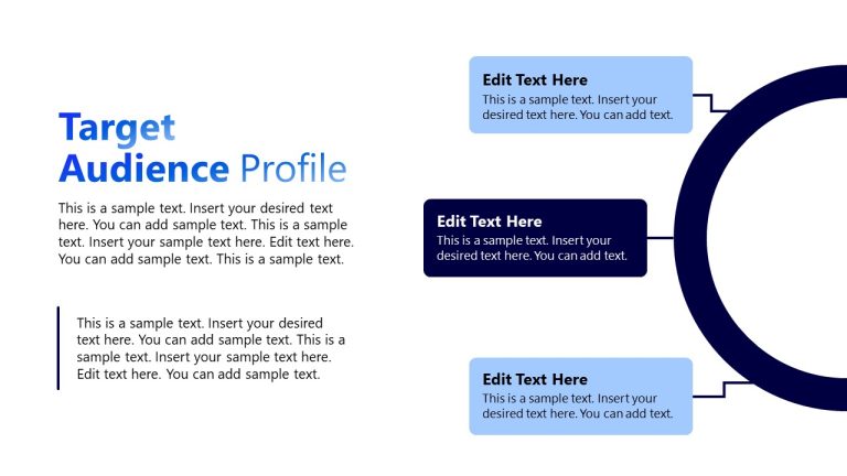Target Audience Profile Discussion Slide - SlideModel
