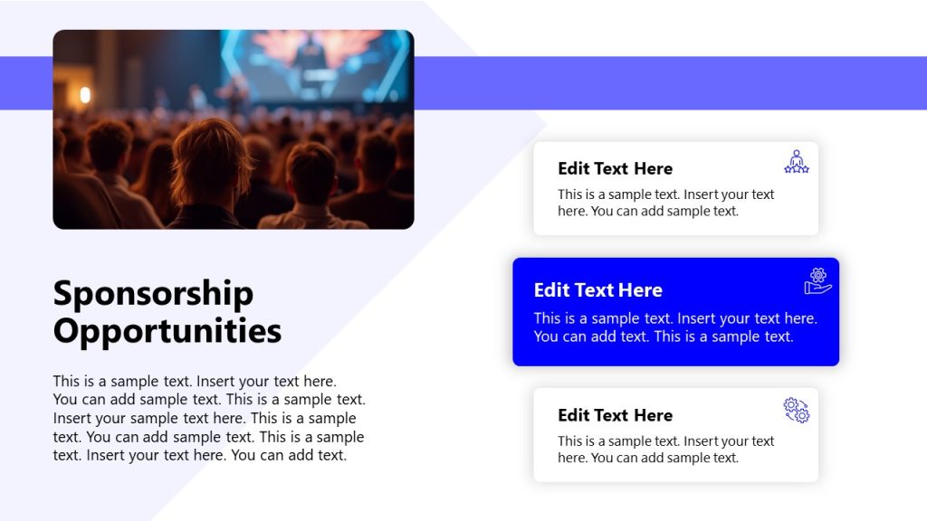 Sponsorship Opportubities PPT Slide - Corporate Sponsorship Template ...