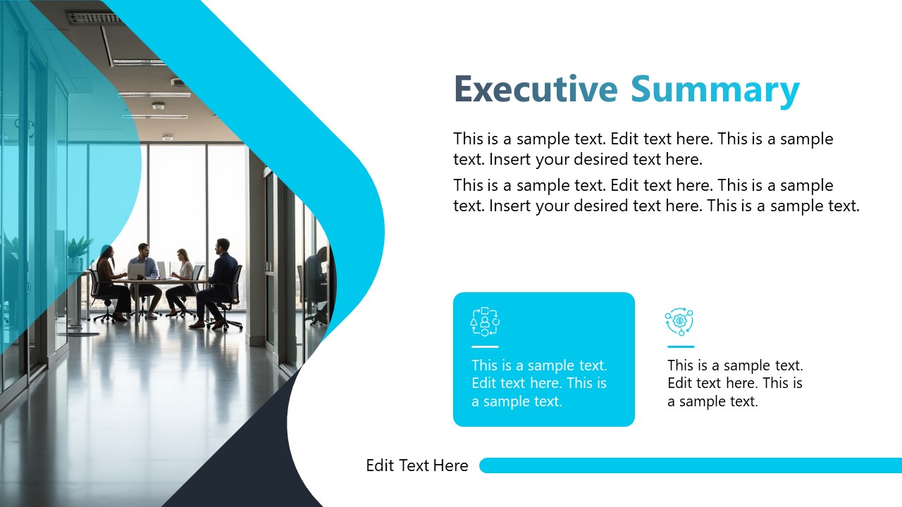 Modern Business Insights Presentation Template - SlideModel