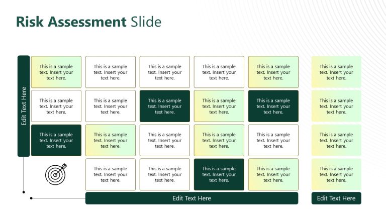 Risk Assessment PowerPoint Slide - Corporate Health Presentation - SlideModel