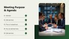 Meeting Purpose & Agenda Slide - Leadership Alignment Brief PPT ...
