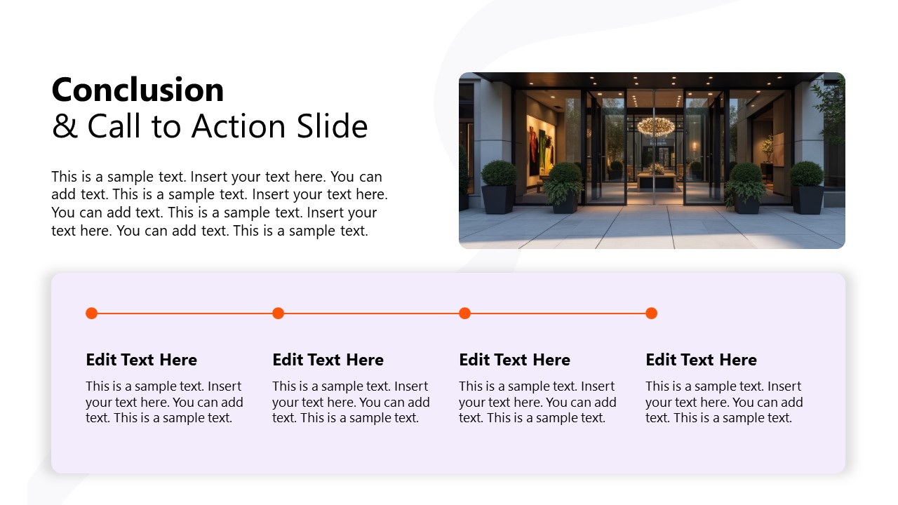 Commercial Project Plan PowerPoint Template