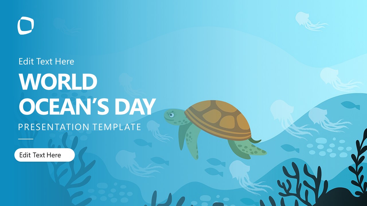 World Ocean Day PowerPoint Template