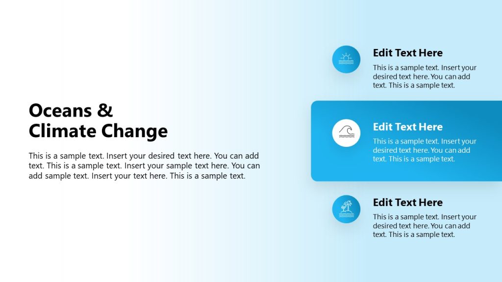 Oceans & Climate Change Point 2 Discussion - SlideModel