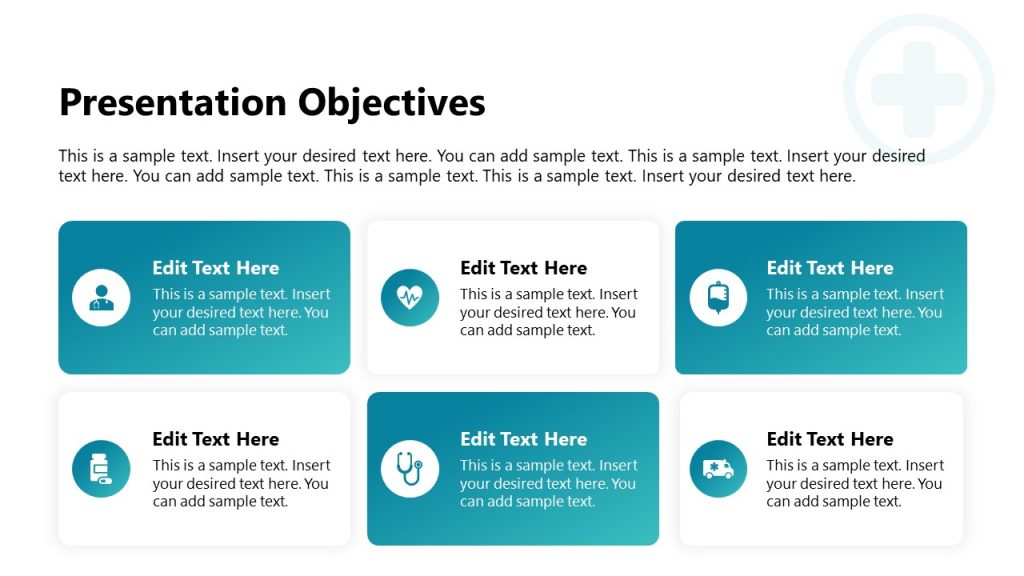 Presentation Objectives Discussion PPT Slide - SlideModel