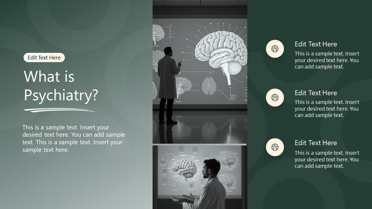 What is Psychiatry - Psychiatric Presentation Template - SlideModel