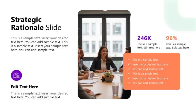 Strategic Rational Slide for Deal Template - SlideModel