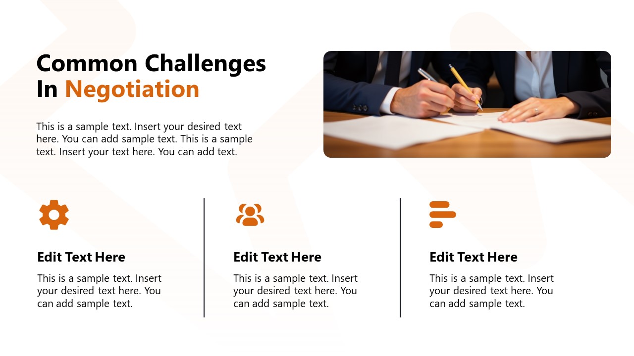 Negotiation PowerPoint Template & Presentation Slides