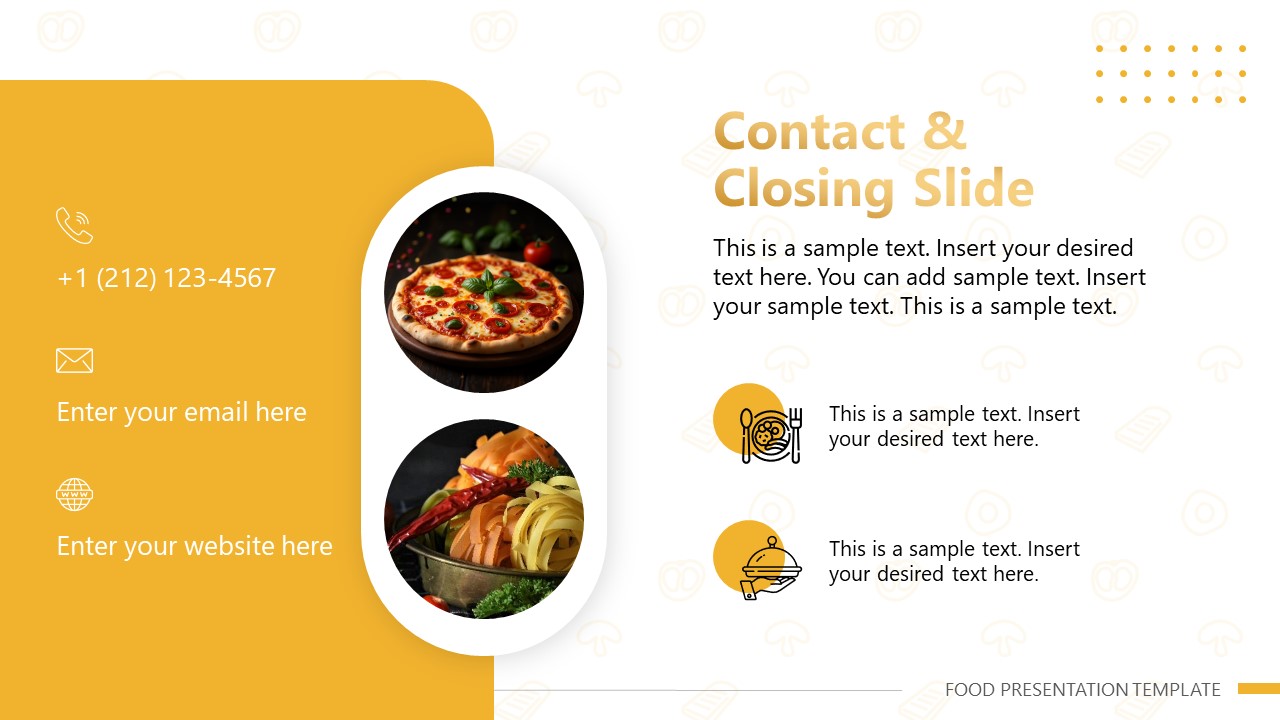 Food PowerPoint Template