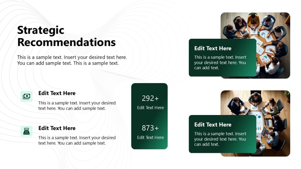 Strategic Recommendations Slide - Management Consulting PPT Template - SlideModel