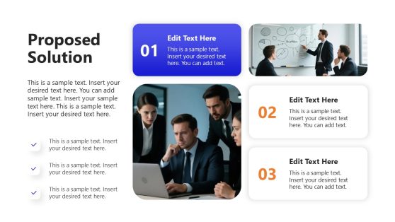 Proposed Solution for the Client - Consulting Case Study PPT Template ...