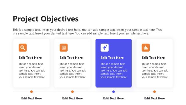 Project Objectives Slide with Infographics - Consulting Case Study ...