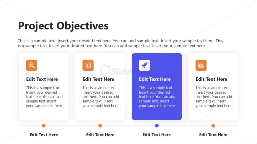 Project Objectives Slide with Infographics - Consulting Case Study ...