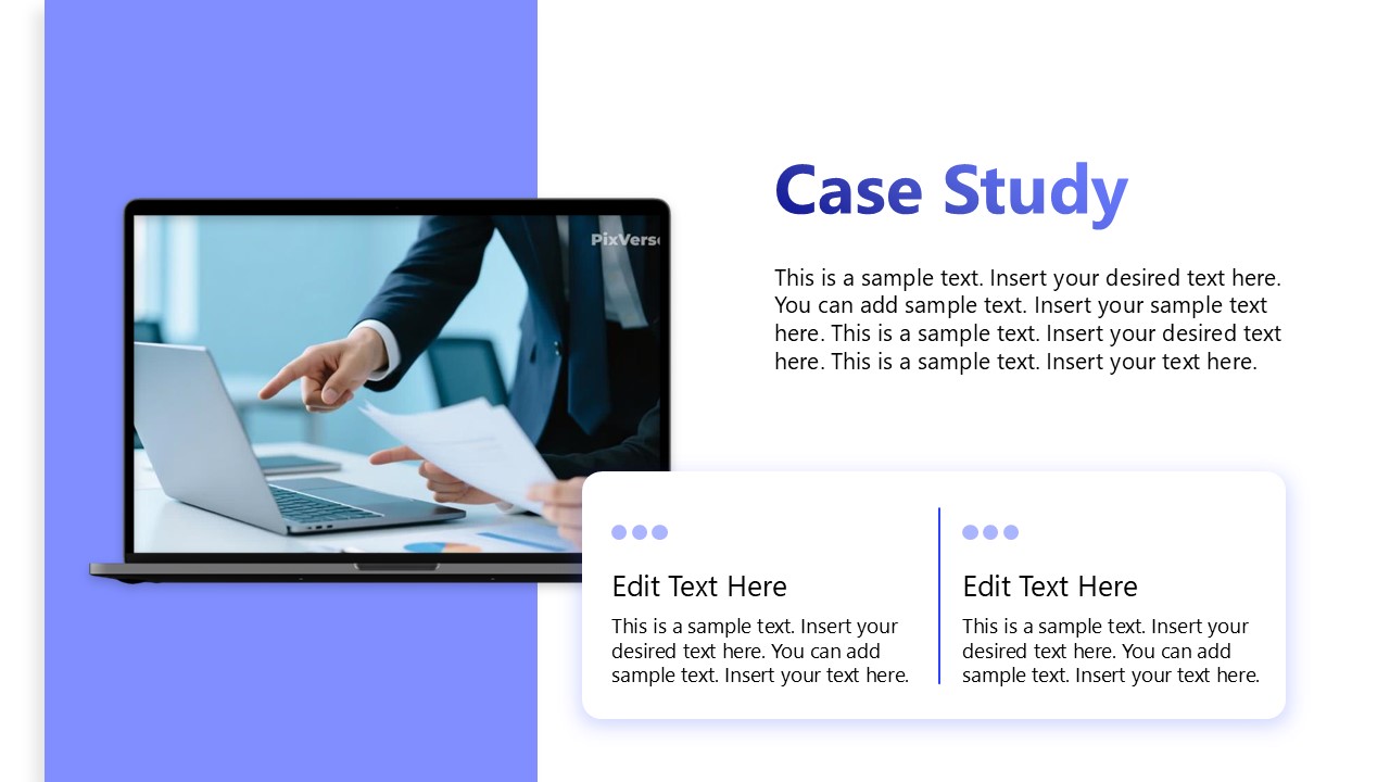 Light Blue Corporate PowerPoint Template