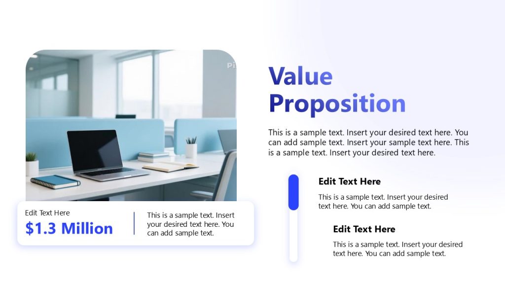 Value Proposition Demonstration PPT Slide - SlideModel