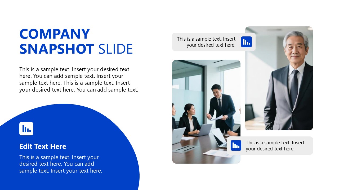 Brief Company Snapshot Slide - Corporate Pro Presentation Template ...