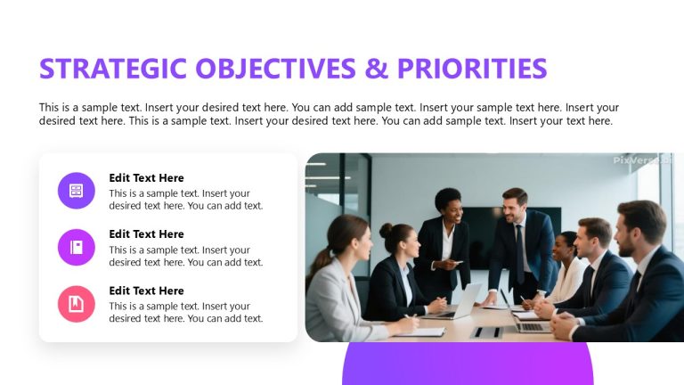 Strategic Objectives Discussion Slide - Professional Annual Report ...