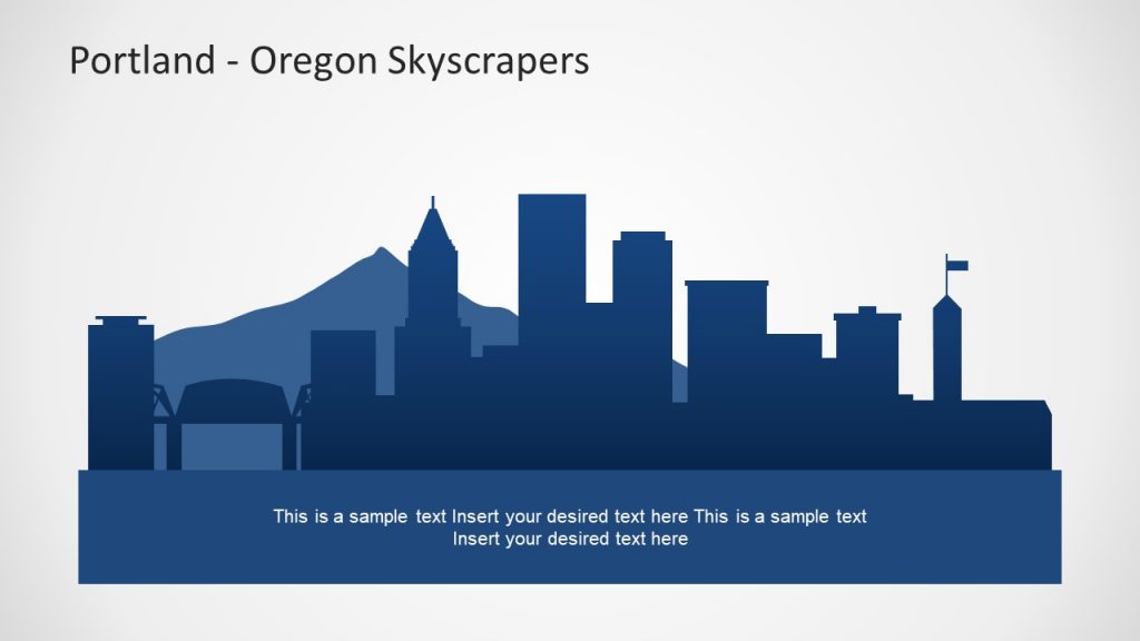 Skyscraper Slide of Portland Oregon - SlideModel