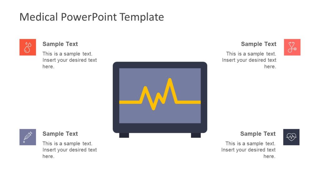 ECG Monitor Illustration in PowerPoint - SlideModel