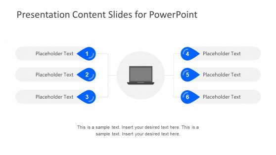 Template Layout of Content Slide - SlideModel