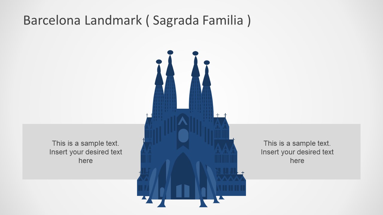 Barcelona City PowerPoint Map - SlideModel