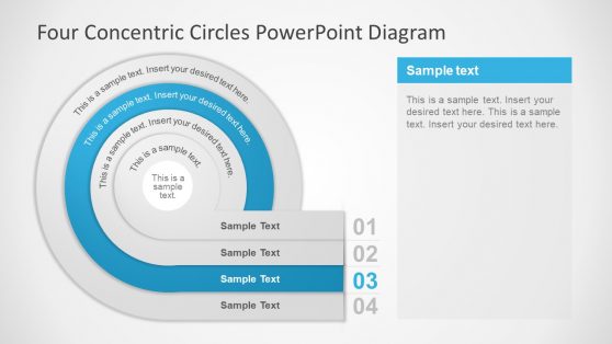4 Step PowerPoint Diagram Circular - SlideModel