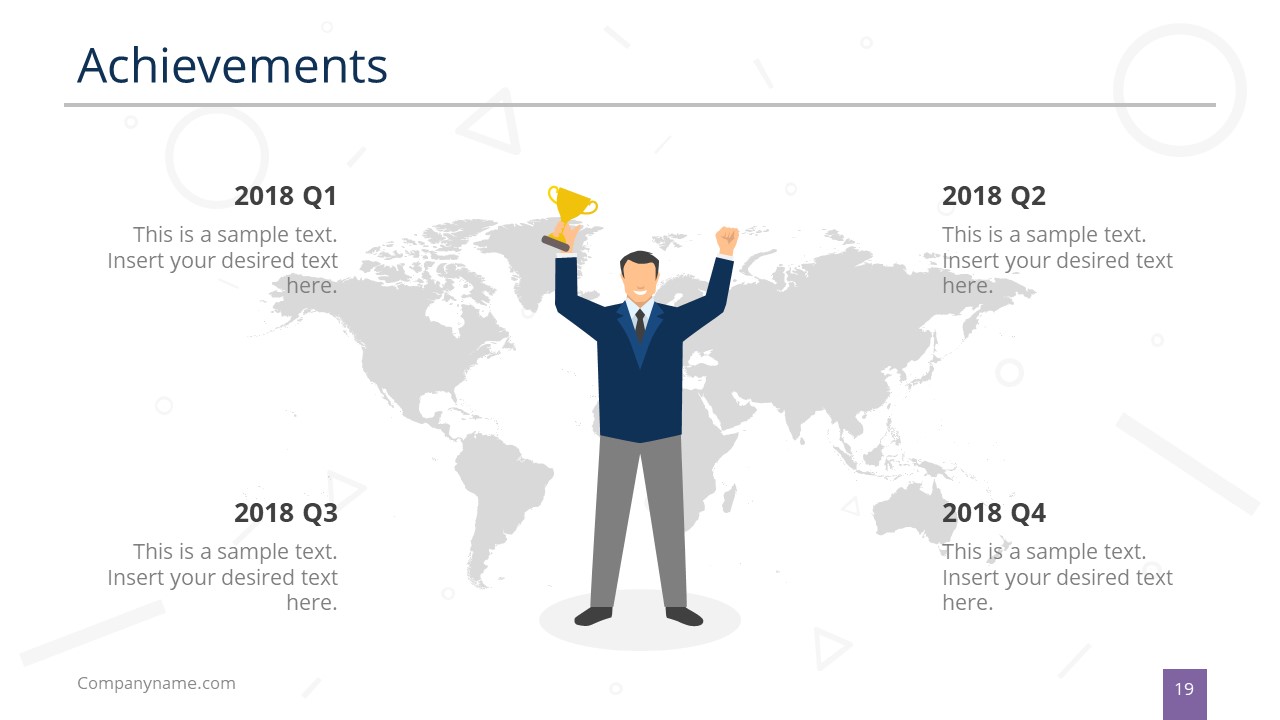 Professional Business Slide Deck PowerPoint Template & Slides