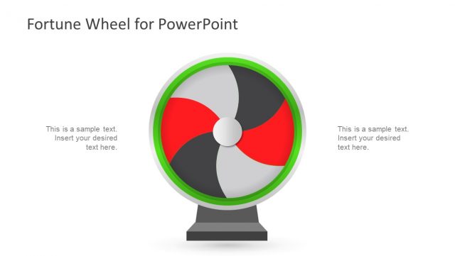PowerPoint Fortune Wheel Template - SlideModel PowerPoint Fortune Wheel Template - SlideModel
