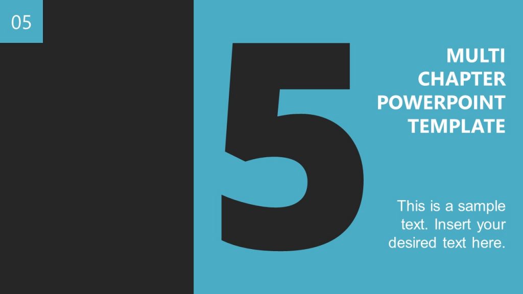 PowerPoint of Slide 5 Separator - SlideModel