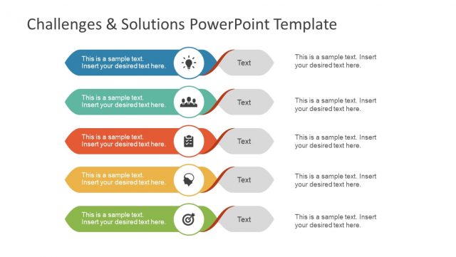 Editable PowerPoint Challenges and Solution - SlideModel