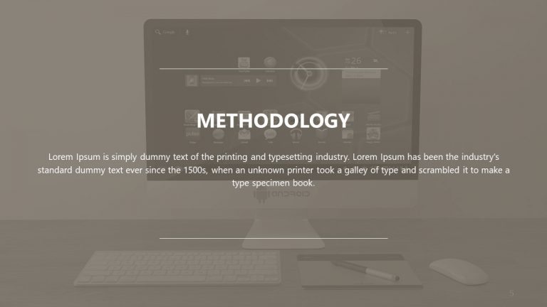 Presentation of Masters Thesis - SlideModel