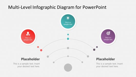 3 Steps Multi Level Template - SlideModel