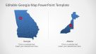 Editable PowerPoint State Map - SlideModel