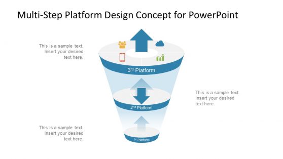 Funnel Diagram PPT 3rd Platform Digital - SlideModel