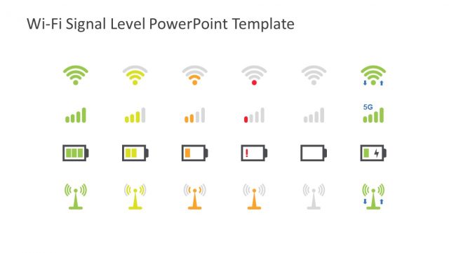 PowerPoint Icons for Wifi Signal Level - SlideModel