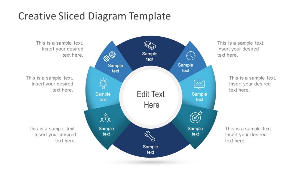 8 Step Slides Diagram PowerPoint - SlideModel